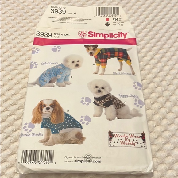Simplicity | Dog | Simplicity Dog Clothing Pattern | Poshmark